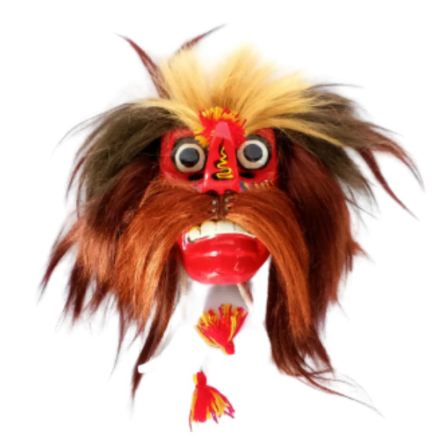 Single Mask | An Ponorogo| Literacy TETEK | Mask | Traditional Mask ...