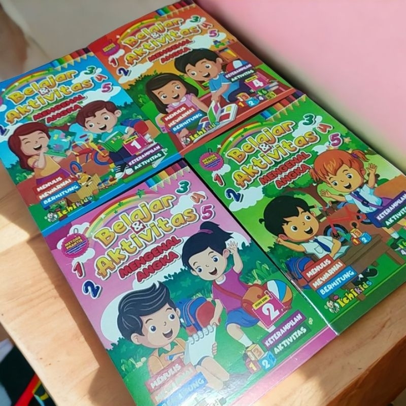 Study Book & Activities To Know PAUD/TK Numbers | Shopee Malaysia