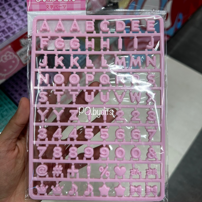 [Ready] Sanrio Japan Charm Alphabet Sanrio Alphabet Letters | Shopee ...