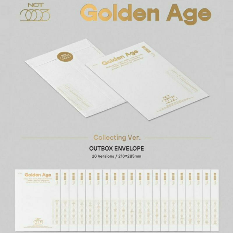 Unsealed ALBUM NCT GOLDEN AGE COLLECTING VER. | Shopee Malaysia