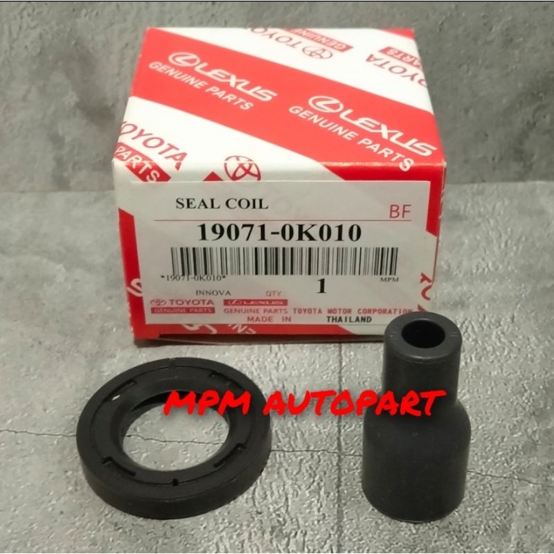 Rubber gasket seal coil spark plug innova innova hilux fortuner yaris ...
