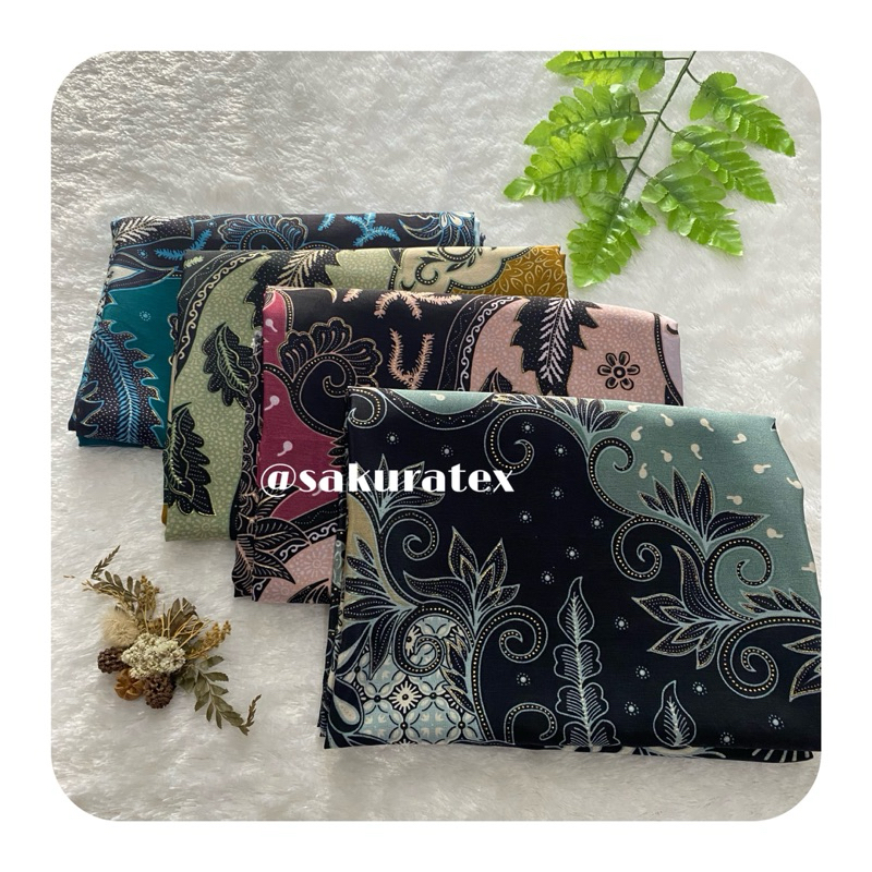 Metered BATIK Material | Fine PRINTING BATIK | Batik Fabric | Batik ...