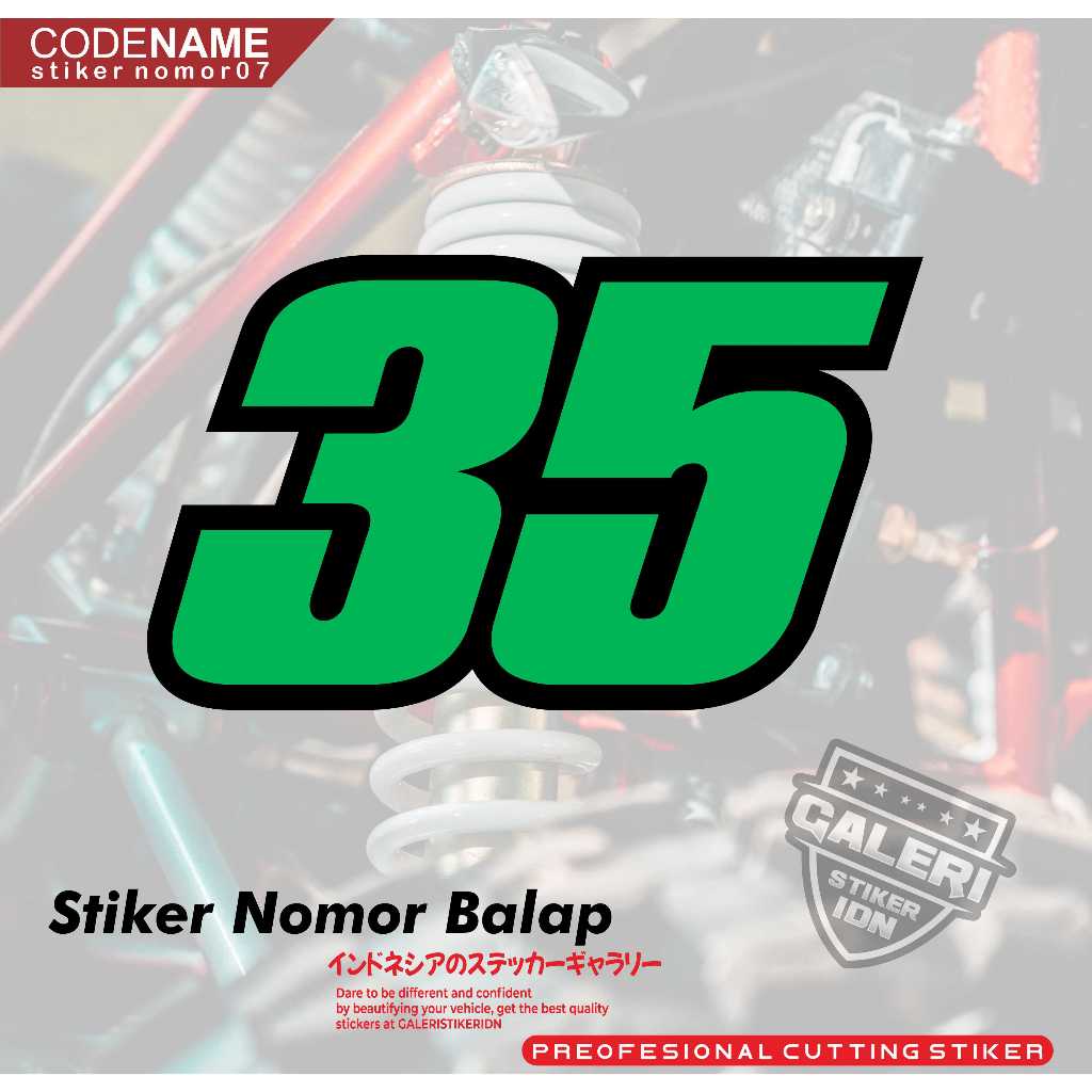 CUSTOM NUMBER STICKERS RACING NUMBER STICKERS RACING NUMBER STICKERS ...