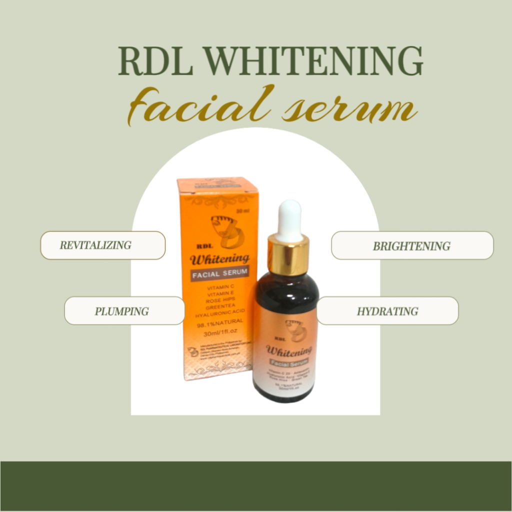 Facial SERUM RDL/SERUM RDL WHITENING 30ML | Shopee Malaysia