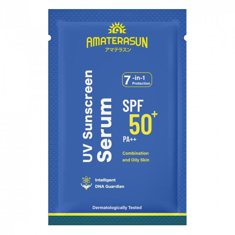 (GWP Shopee) AMATERASUN UV Sunscreen Serum SPF 50+ PA++ Sachet | Shopee ...