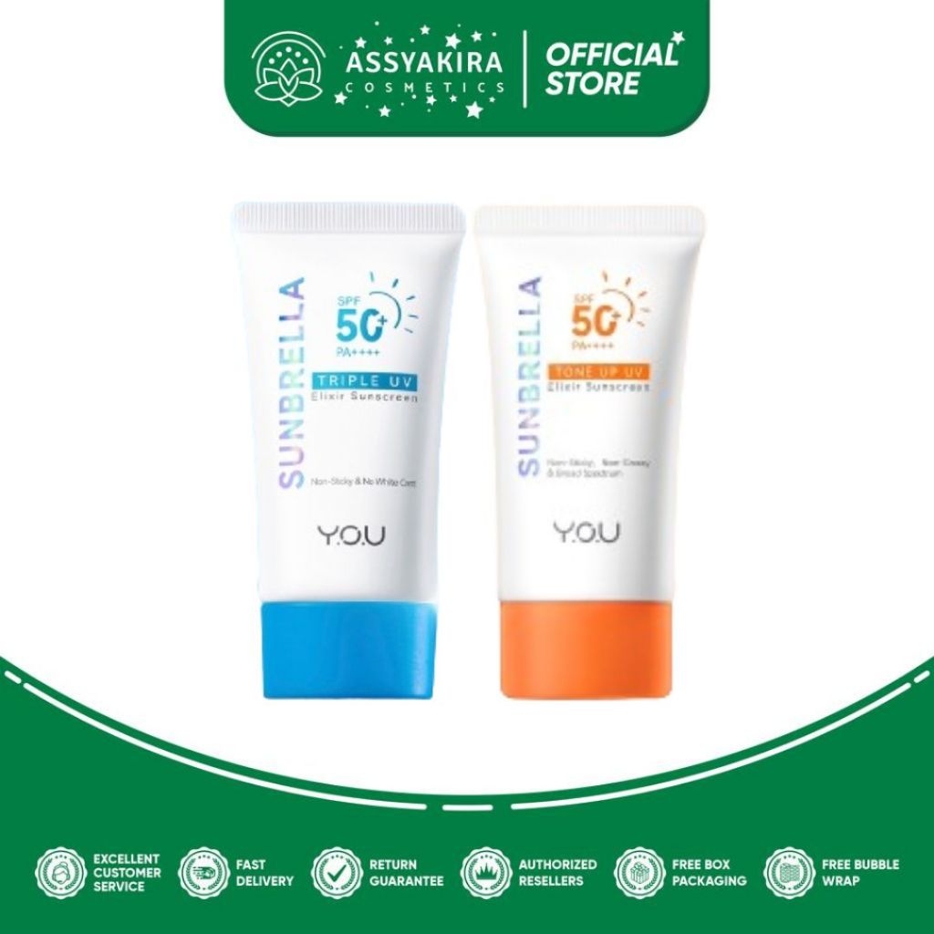 You Sunbrella Tone Up UV Elixir Sunscreen SPF50+ PA++++ || You Sunbrella Triple UV Elixir ...