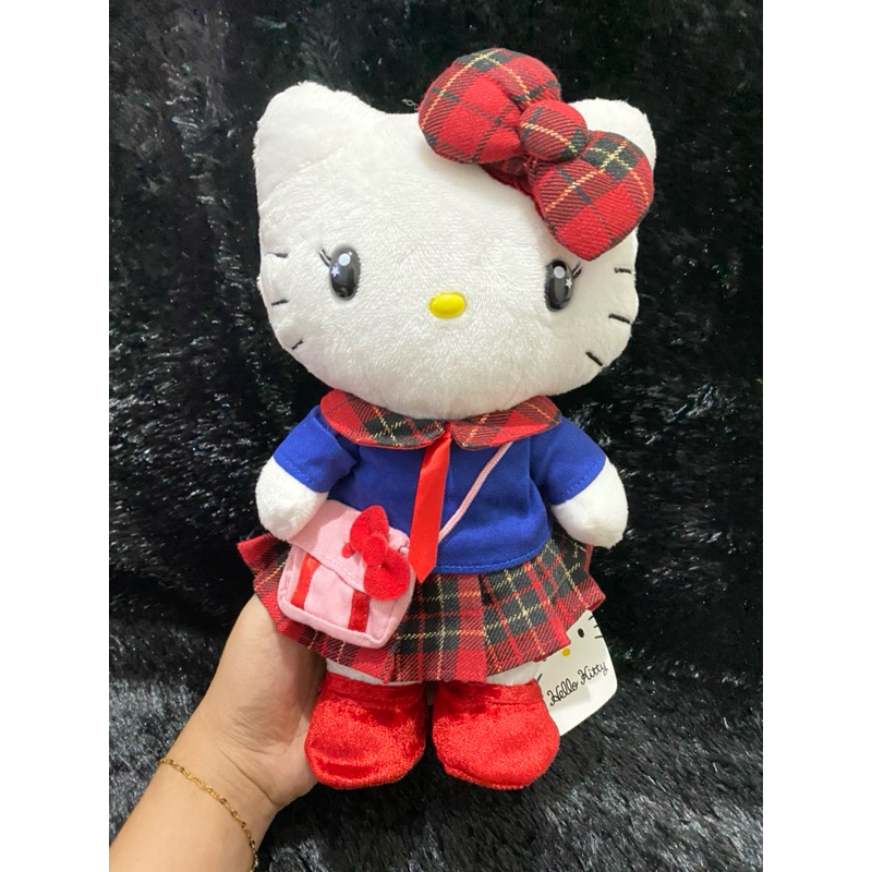 Original 28cm Cute Costume Hello Kitty Character Doll / Original Ribbon ...