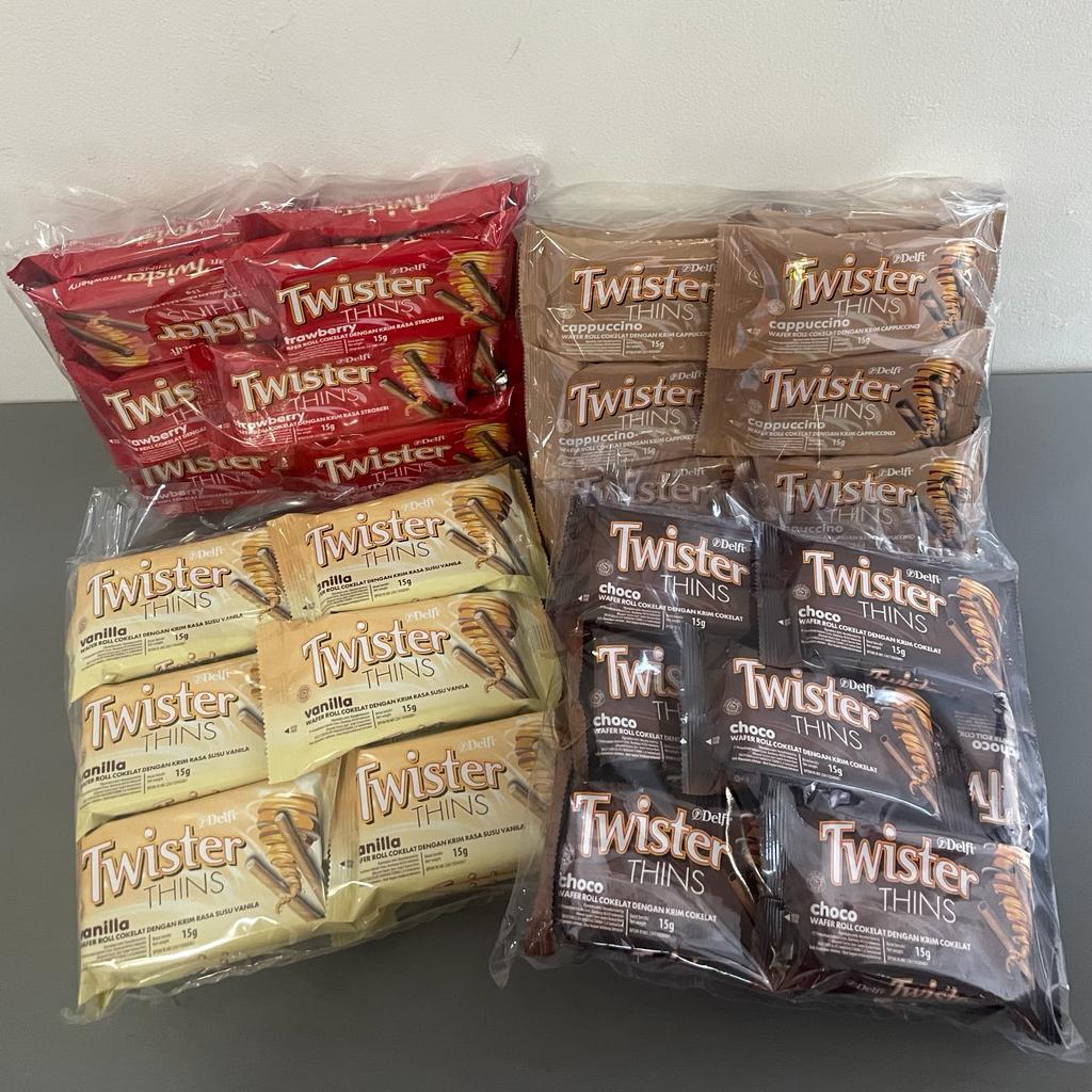 Delfi TWISTER THINS 15 GR (1 BAG / 12 PC) / THINS TWISTER BISCUITS ... Delfi TWISTER THINS 15 GR (1 BAG / 12 PC) / THINS TWISTER BISCUITS ...