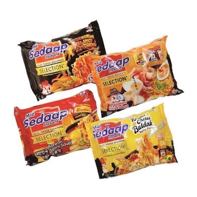 Mie Sedaap Selection Singapore Spicy Laksa, Korean Spicy Chicken, Spicy ...