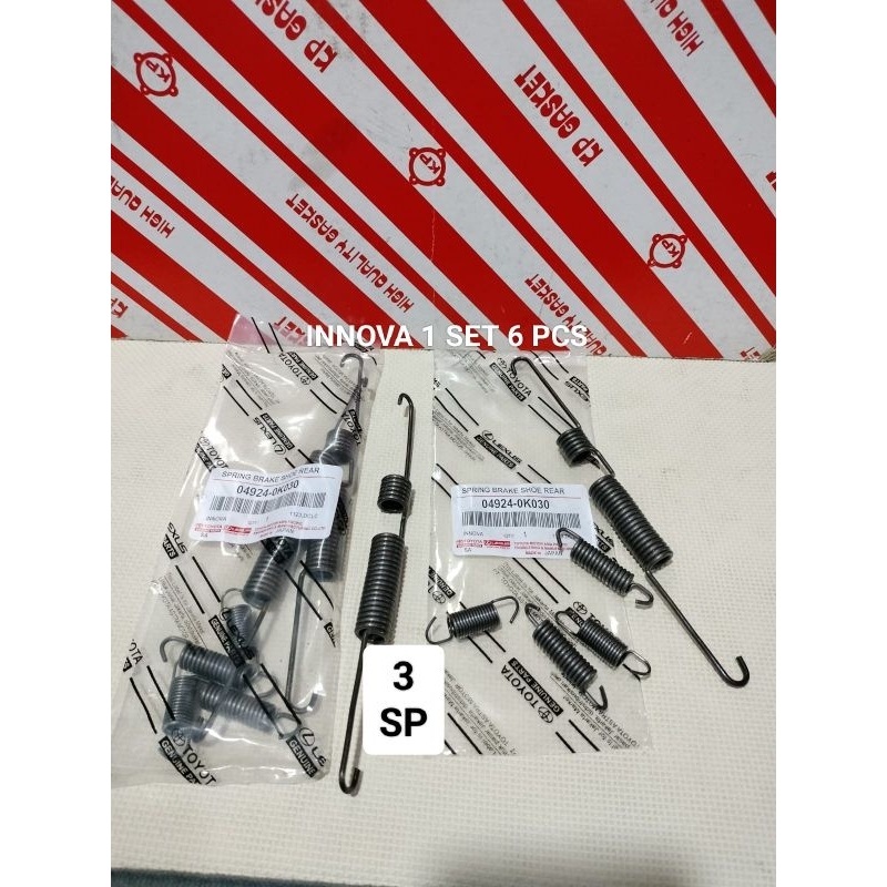 Spring BRAKE SHOE REAR TOYOTA INNOVA 1 SET FULL | Shopee Malaysia