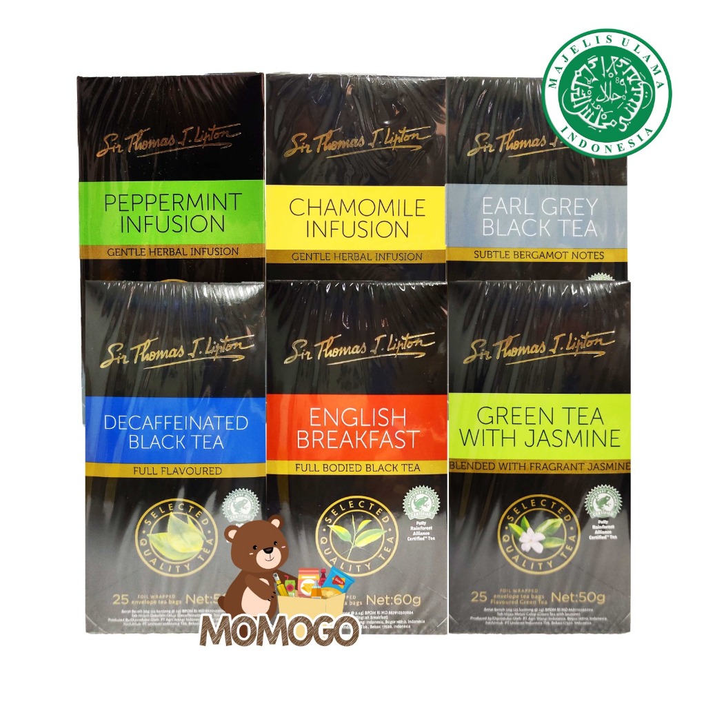 Lipton TEA 25 BAGS - Sir Thomas J.Lipton | Shopee Malaysia