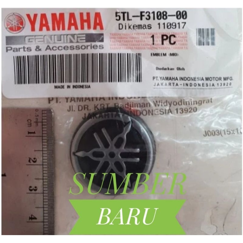 ORIGINAL YAMAHA LOGO EMBLEM MIO, XEON, M3, JUPITER ORI YGP | Shopee ...