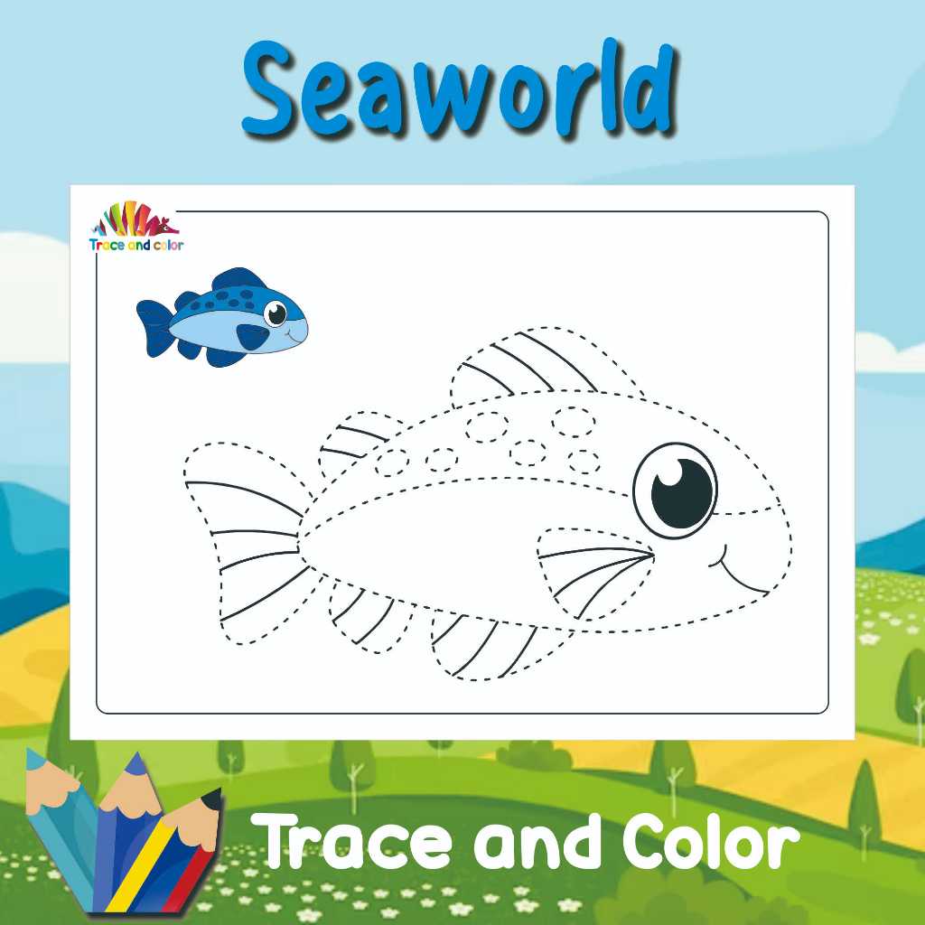 Drawing WRITING PATTERN / TRACING / COLORING PAPER / DRAWING PAPER ...
