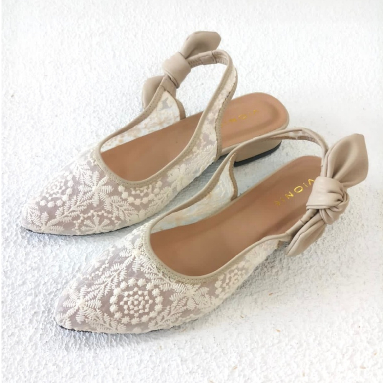 [FEDORA] SALSA heels - Women's 2cm brocade tofu heeled sandals | Shopee ...