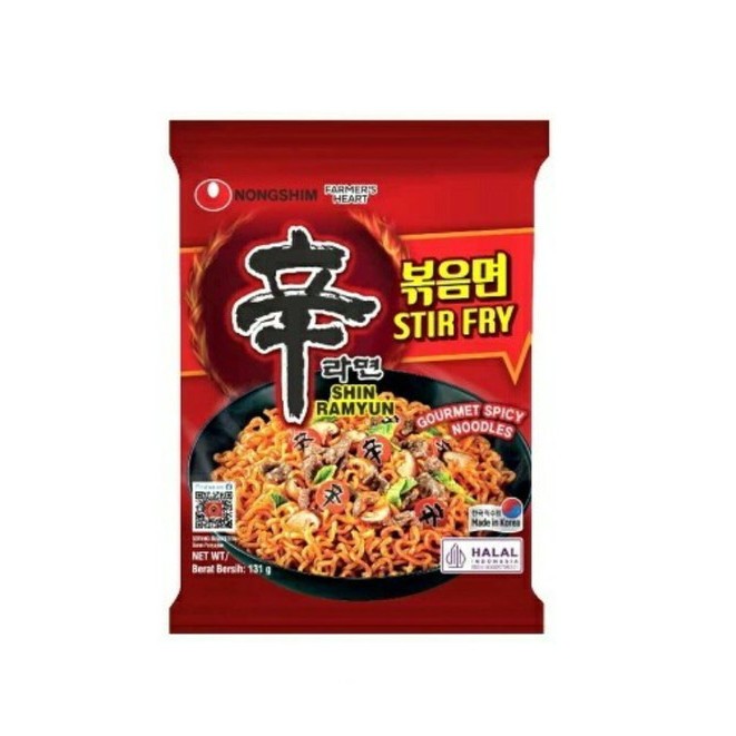 Nongshim SHIN RAMYUN stir fry Halal Instant Noodles | Shopee Malaysia