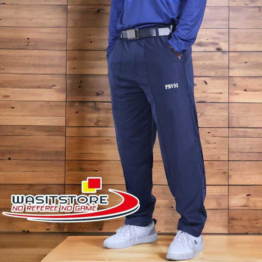 PUTIH Zipper Volleyball Referee Trousers (PBVSI White/FIVB/PBVSI Yellow ...