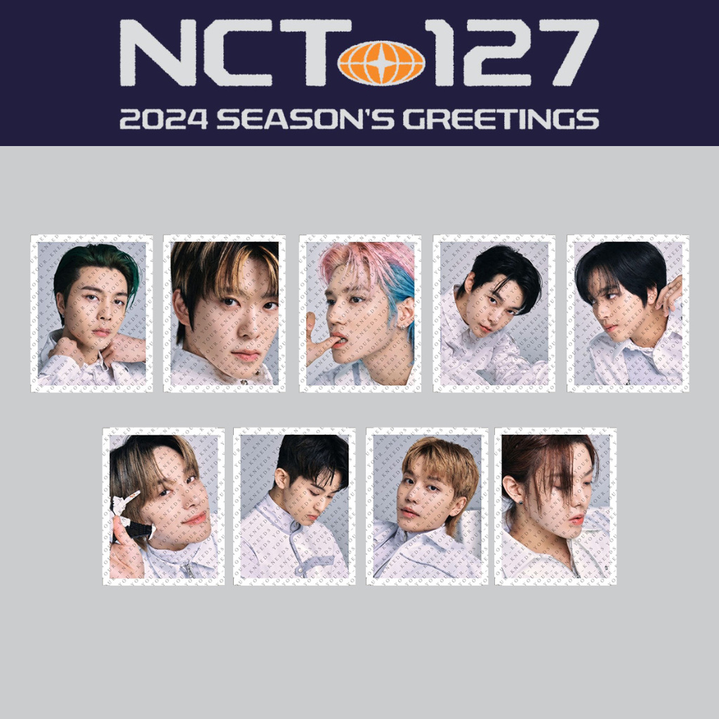 Sm SEASON'S GREETINGS 2024 ID PHOTO SET (Booked) | Exo | Aespa | Riize ...