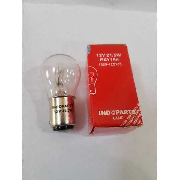Original 12V 21/5W Rear STOP Light Bulb [INDOPARTS] UNIVERSAL All Duck ...