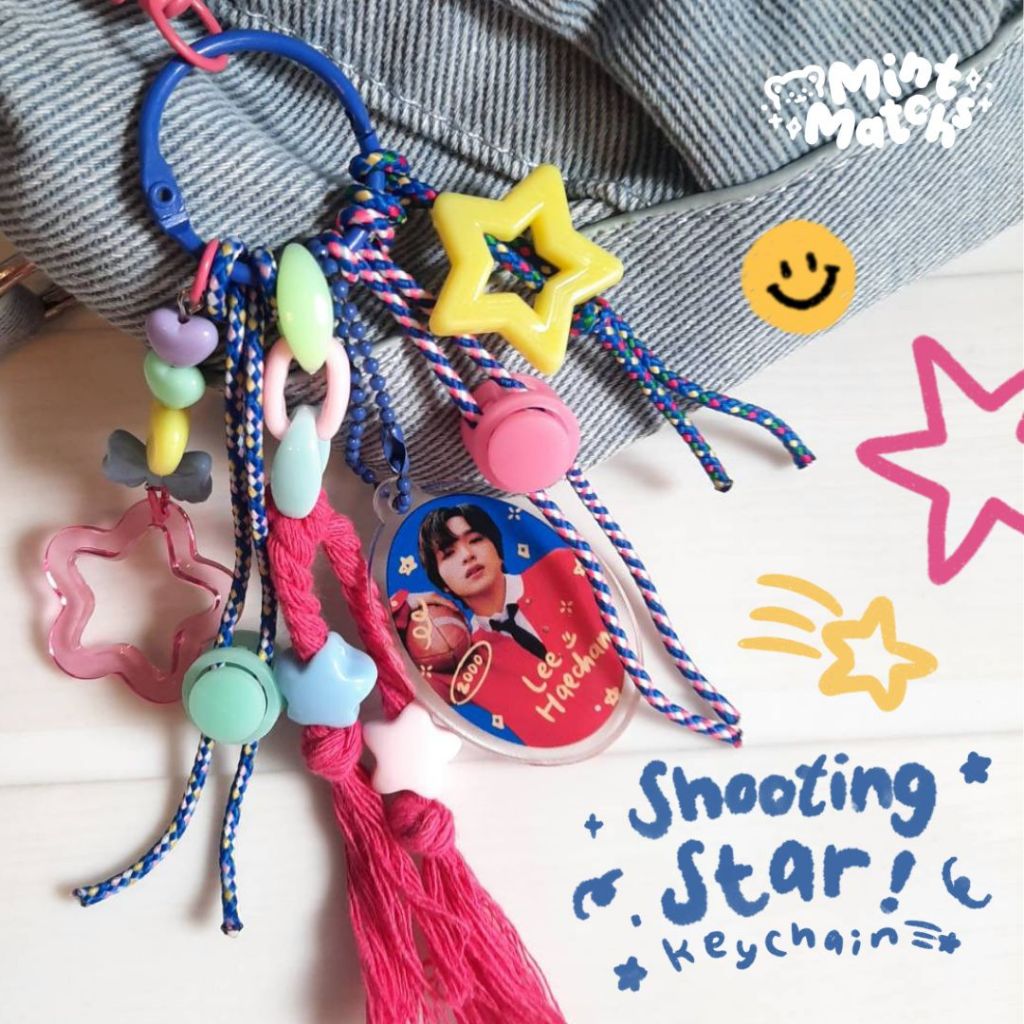 [mintmatchs] Shooting Star Keychain Bag Charm | Nct DREAM | Shopee Malaysia