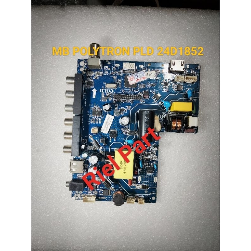 MESIN Mb MAINBOARD MOBO MODULE MOTHERBOARD POLYTRON LED TV MACHINE ...