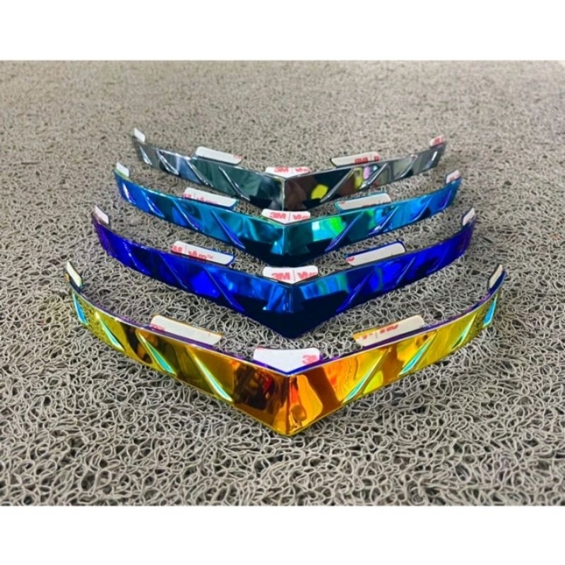 (WHOLESALE) Kyt TT COURSE/KBR TT COURTE helmet spoiler | Shopee Malaysia