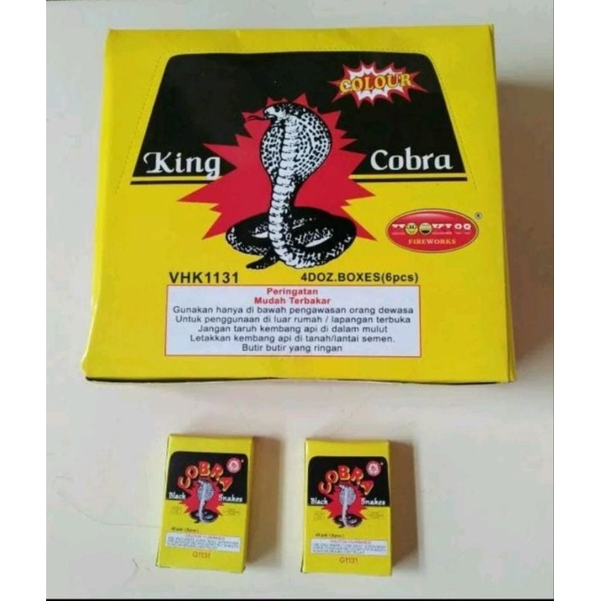 Cobra SNAKES/BLACK SNAKES/SNAKES Toys 48x6 Items | Shopee Malaysia