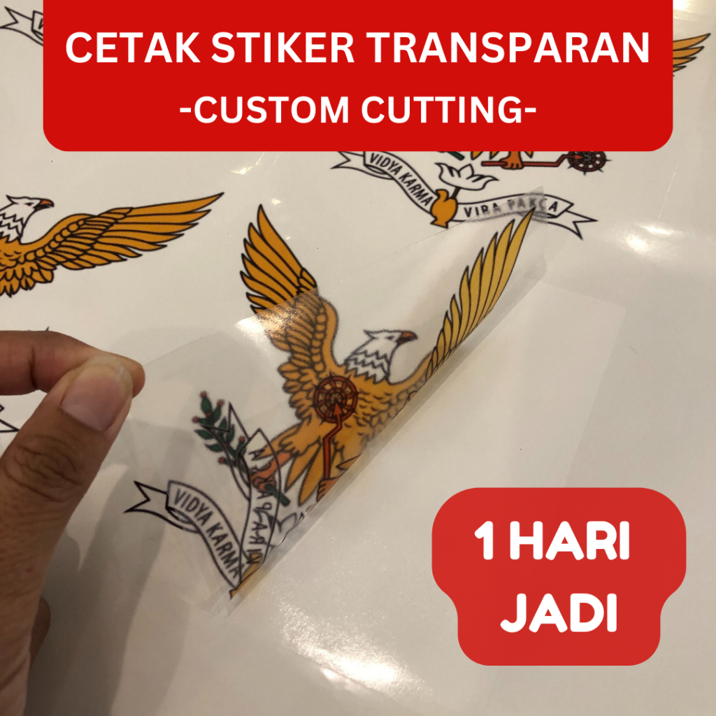 Print A3 Transparent Stickers | Custom Transparent Label Stickers ...