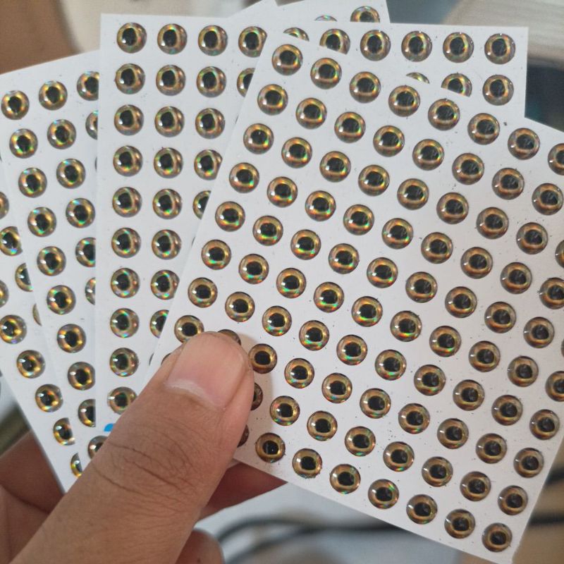MATA 3d reptile fish eyes 8 / pupil contains 100 pcs/50 pairs | Shopee ...