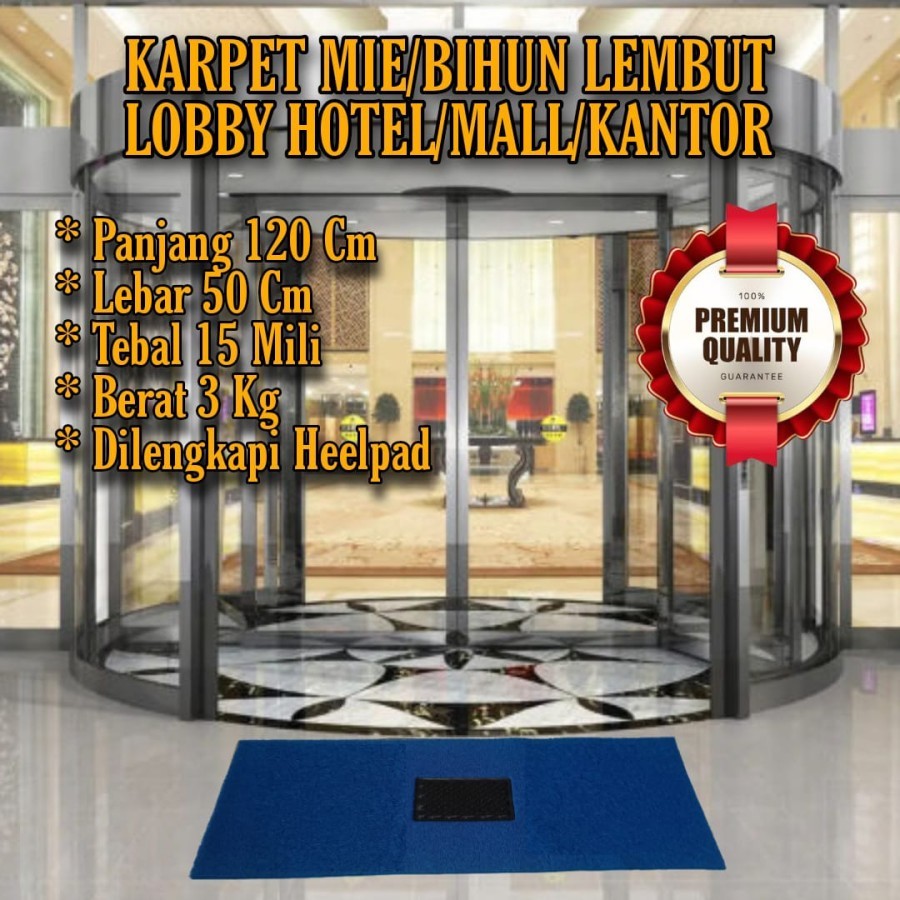 Hotel/office LOBBY MAT 15MM HEELPAD SIZE 50CM X 120CM | Shopee Malaysia