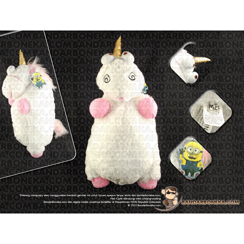 Despicable ME Doll FLUFFY UNICORN AGNES PONY ORIGINAL UNIVERSALG ...