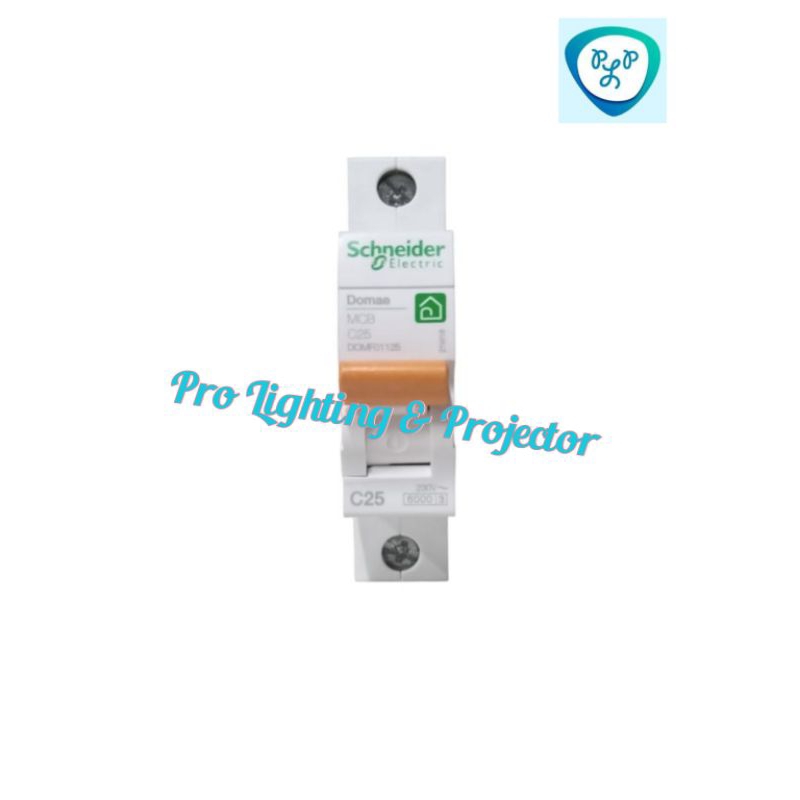 Mcb Schneider New Domae 25A 1P 6Ka (25 Ampere 1 Phase) | Shopee Malaysia