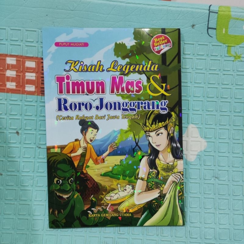 Book Of The Legend Of Timun Mas & Roro Jonggrang (People's Story From ...