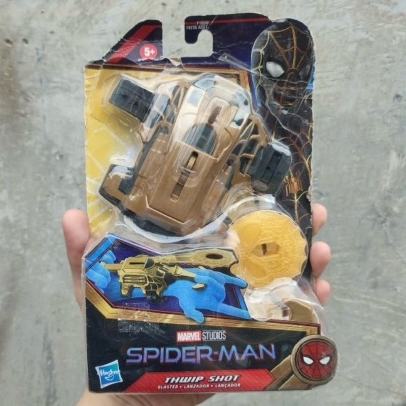 Spider Man No Way Home Black Suit Thf Shot Blaster Hasbro Toy | Shopee ...