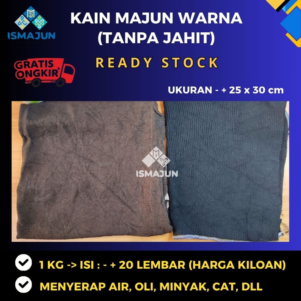 Majun Color Fabric - Large Size Without Sewing (1Kg) | Shopee Malaysia