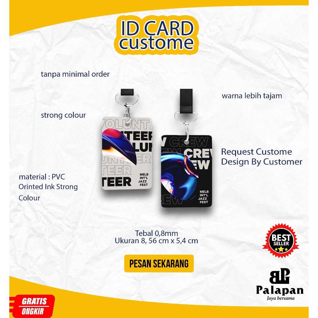 Custom ID Cards with your own design / Print Student Cards / Print bpjs ...