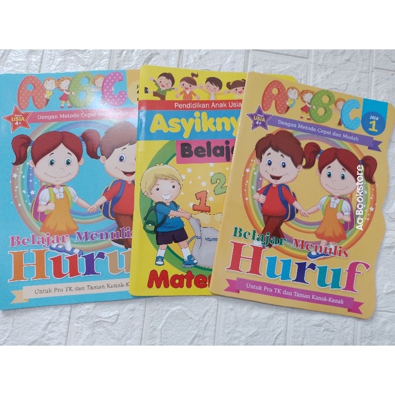 Letter Writing Learning Book - PAUD & TK Book - Children's Book - Full ...