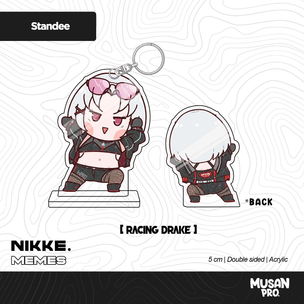 Standee NIKKE - Drake Racing - Musan | Shopee Malaysia