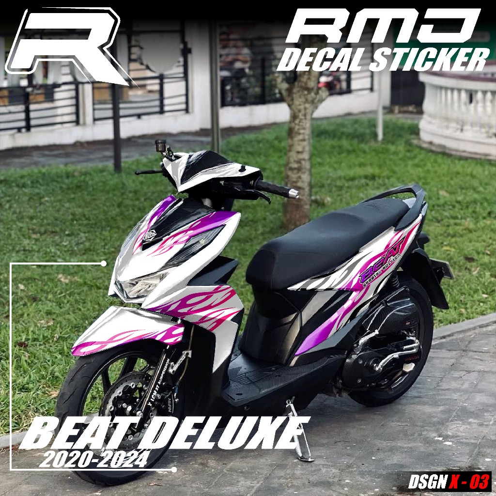 Decal Sticker Beat Deluxe Street 2020 2021 2022 2023 2024 Fullbody ...