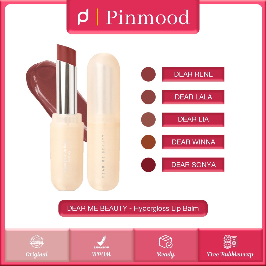 Dear ME BEAUTY - HYPERGLOSS LIP BALM - Lipbalm for Healthy Moist Lips ...