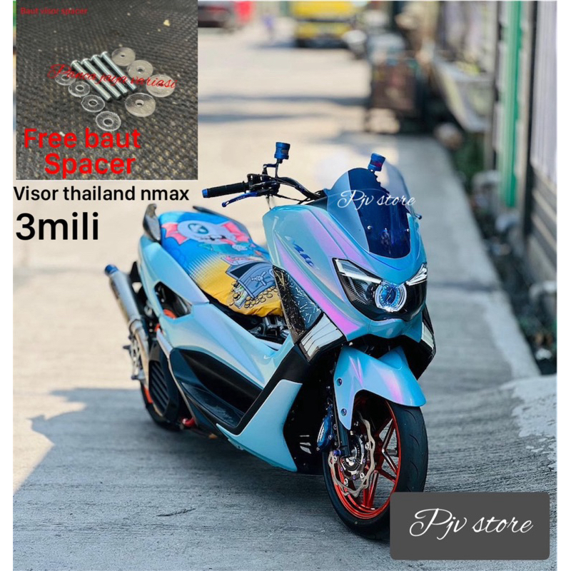 Windshield Visor NMAX THAILAND model NMAX winshield THAI model | Shopee ...