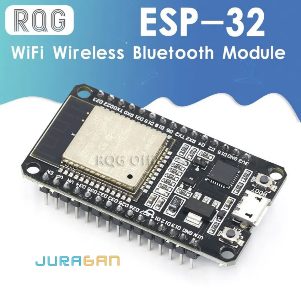 Esp32 Esp 32 Wireless Module Wifibluetooth Arduino Prayer Time Clock 9298