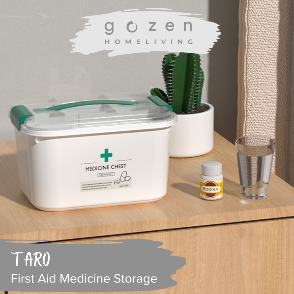 [GOZEN]TARO Aesthetic P3K Storage Container Box Aesthetic Emergency ...
