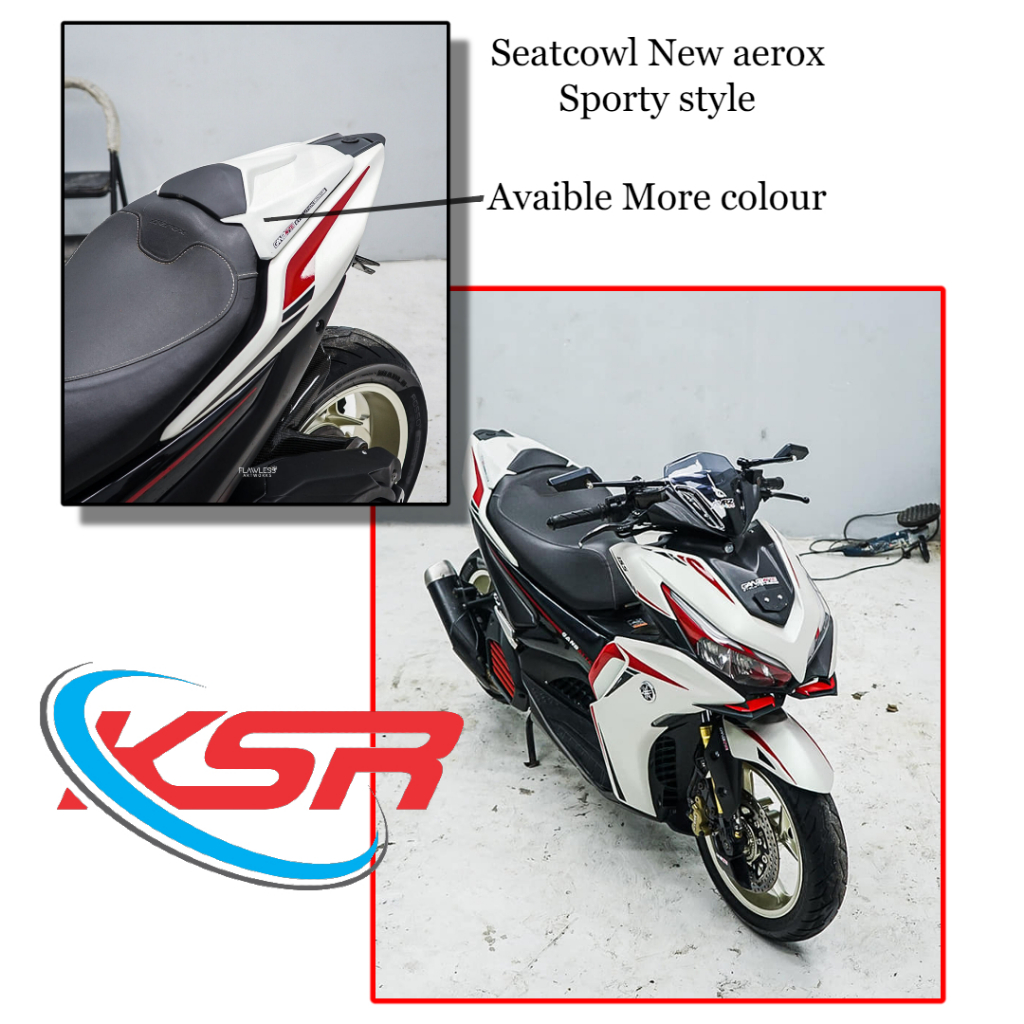 Seat Cowl New aerox Sporty Style/Single seat NVX v2 | Shopee Malaysia