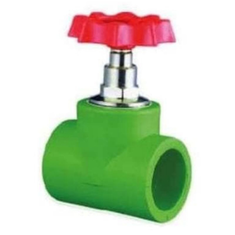 Gate Valve PPR 1 inch Stop Kran Valve PPR 32mm Stop Valve PPR 1 inch ...