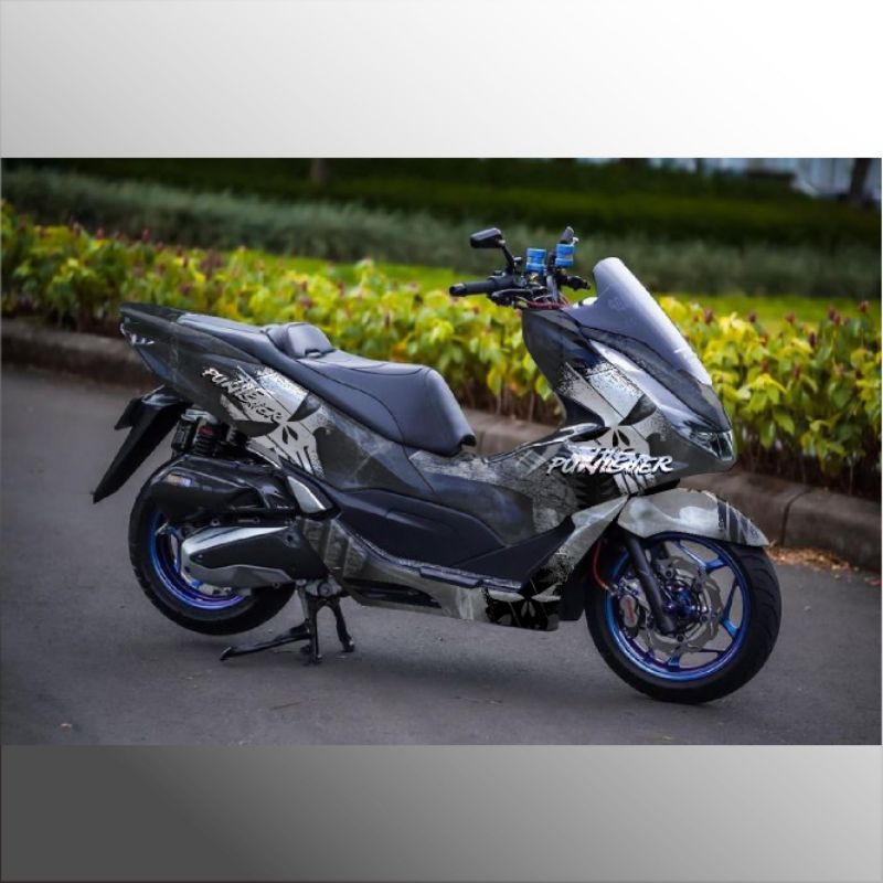 PCX 160/150 full body decal, various Honda PCX motorbike decals ...