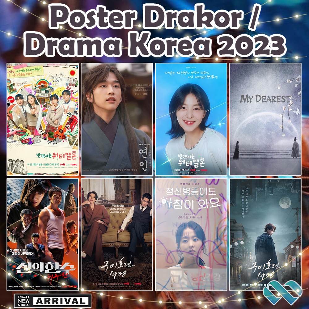 Poster FILM DRAKOR DRAMA KOREA Part 1 A5 A6 100% Look Like Official ...