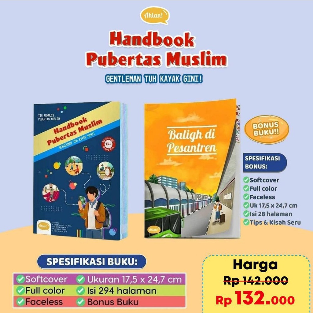 Ahlan Boy Book Handbook Puberty Muslim Gentleman Shopee Malaysia