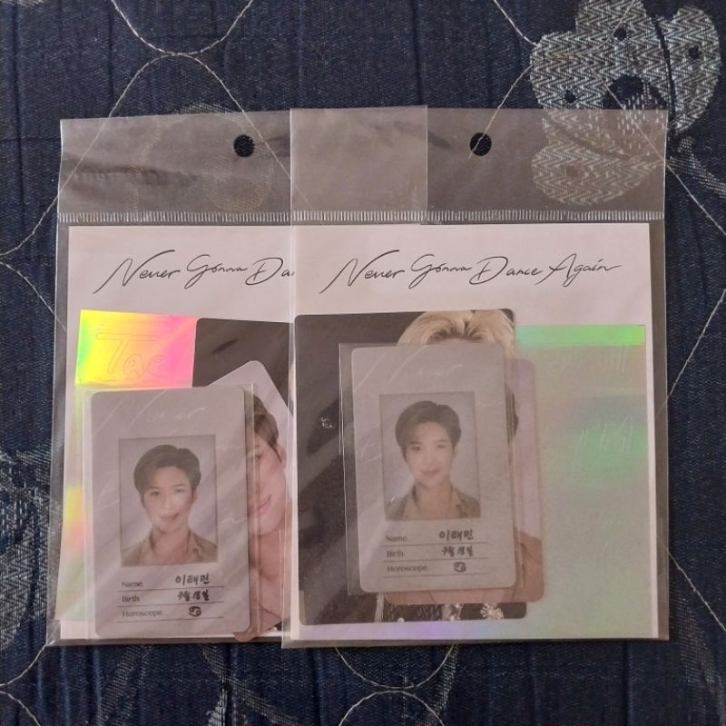 Shinee Taemin Beyond Live MD Merchandise ID Card Deco Sticker SET ...