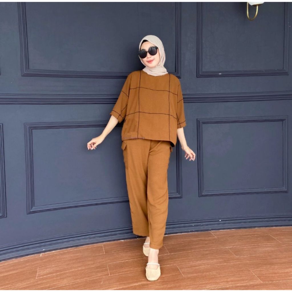 BONITA ONESET CARGO ONE SET MUSLIMAH WOMEN BTCSOLO LONG JUMBO BIG ...