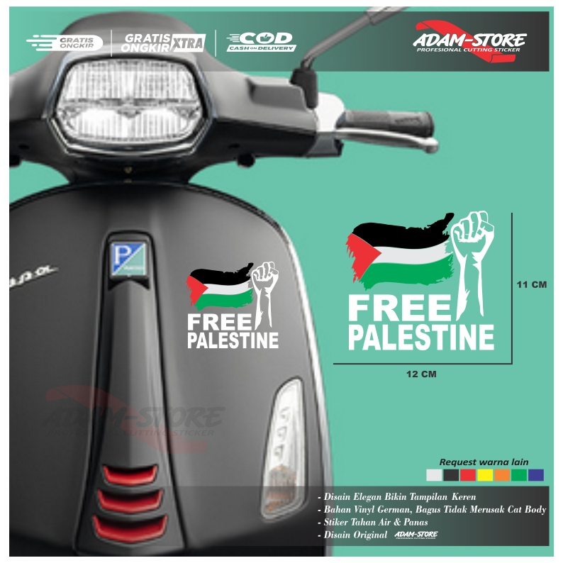 Vfp22 Sticker free palestine Sticker palestine Sticker cutting Sticker free palestine | Shopee ...